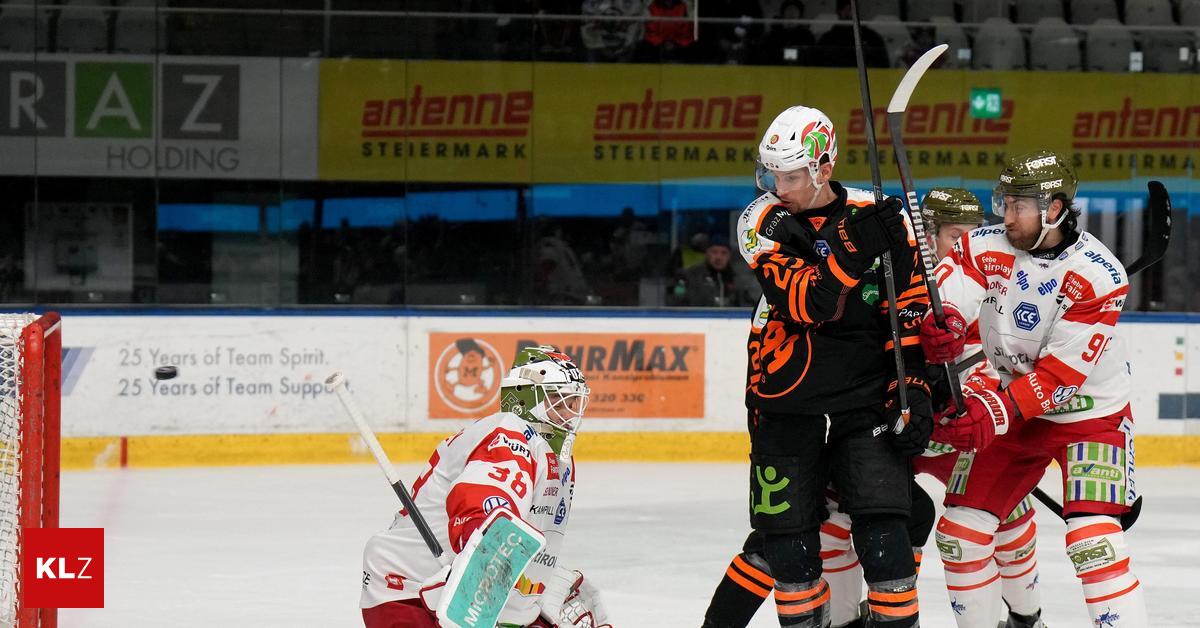 Eishockey: Endlich gelang den Graz99ers der erste Sieg über Bozen